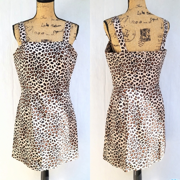 Arizona Jean Company | Dresses | Arizona Leopard Animal Print Skirtall ...